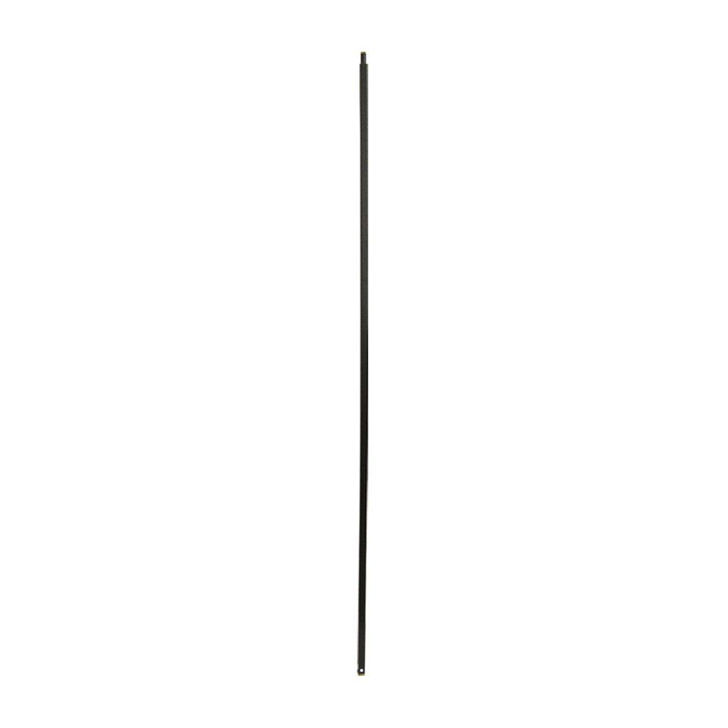 1/2 Inch Solid Square Picket - Plain Black - Everoll Industries Limited
