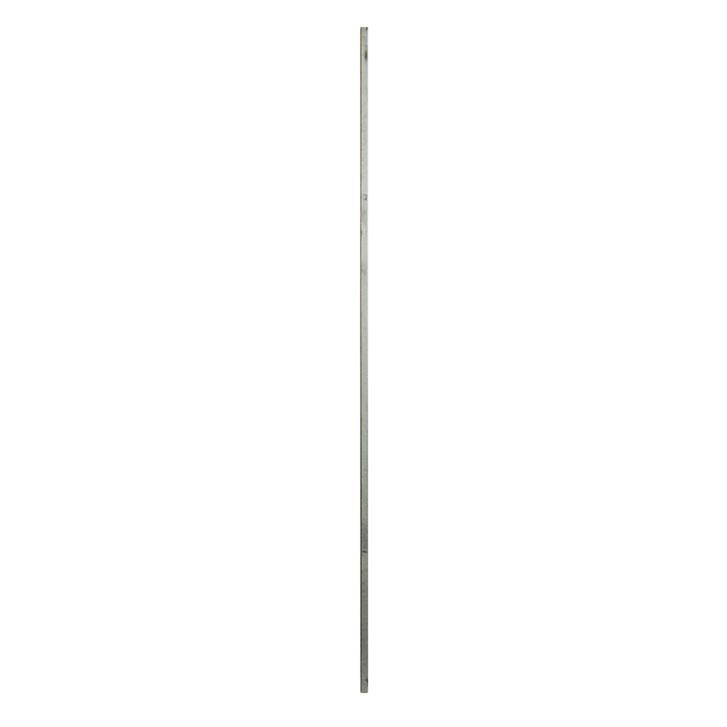 1/2 Inch Solid Square Picket - Plain Black - Everoll Industries Limited